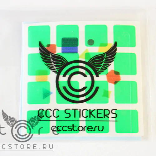 Наклейки CCC STICKERS неполный флю на MoYu AoSu | купить, обзор, цена ...