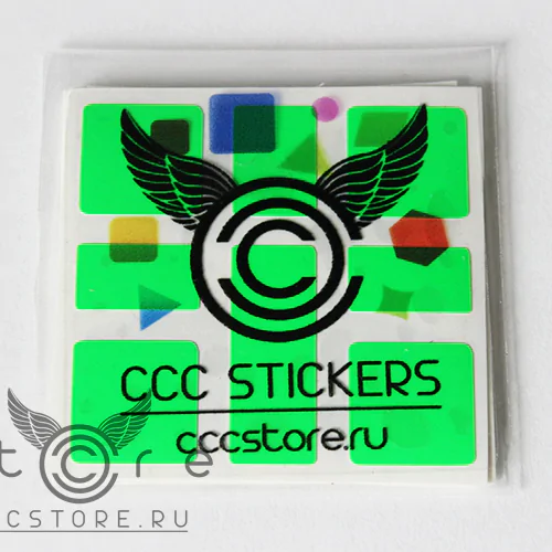 Наклейки CCC STICKERS неполный флю на Square-1 | купить, обзор, цена ...