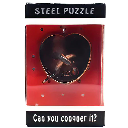 Металлическая головоломка Heart | купить, обзор, цена, отзывы