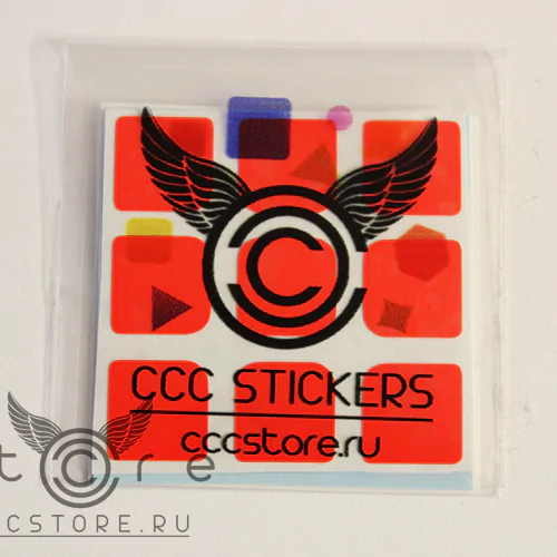 Наклейки CCC STICKERS полный флю на MoYu AoLong mini 54.6mm | купить ...