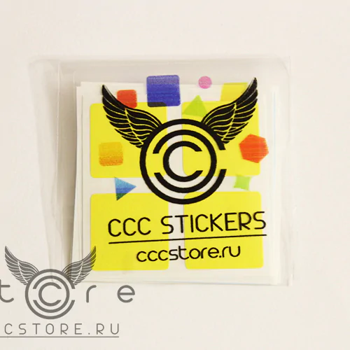 Наклейки CCC STICKERS матовые на MoYu LingPo | купить, обзор, цена, отзывы
